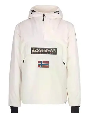 NAPAPIJRI Rainforest Ripstop Hooded Jacket - Neutrals