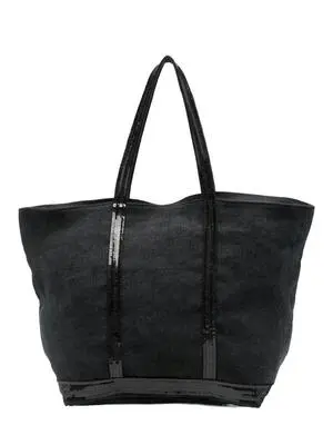 Vanessa Bruno Sequin-embellished Tote Bag - Black