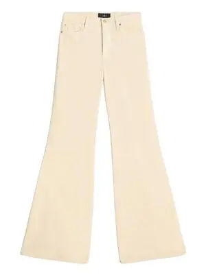7 For All Mankind Velvet Retro Flare - Neutral