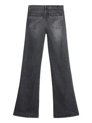 7 For All Mankind Slim Illusion Dojo Jeans In Rocker - Denim