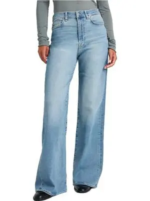 Splendid High-rise Wide Leg Jean - Denim