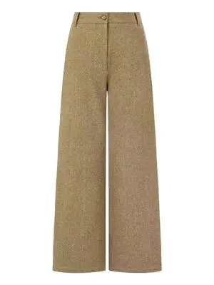 STUDIO TOMBOY Herringbone Twill Trousers - Neutrals