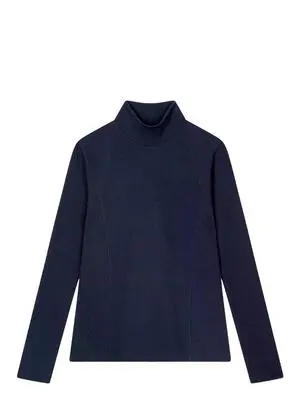 STUDIO TOMBOY High Neck Corduroy Top - Blue