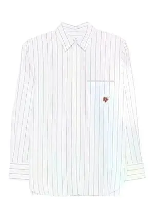 Paul Smith Striped Pocket Shirt - White