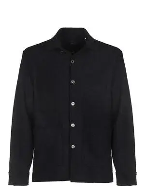 XACUS Button Pocket Shirt - Black