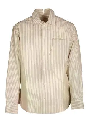 Marni Striped-pattern Shirt - Neutrals