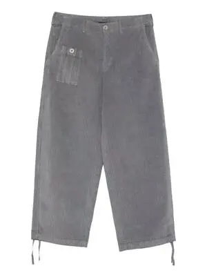 TEN C Corduroy Pocket Trousers - Grey
