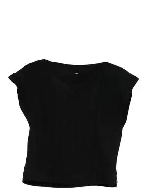 Aspesi Ribbed Top - Black