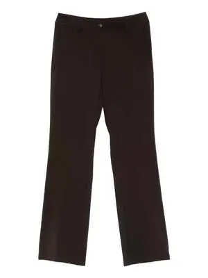 REWIND Button Trousers - Brown