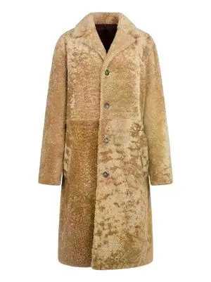 TOD'S Shearling Coat - Neutrals