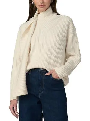 Joe's Jeans The Noa Scarf Pullover - Ecru