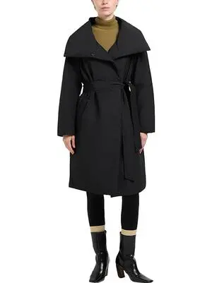 Moose Knuckles Lonsdale Long Wrap Down Coat - Black