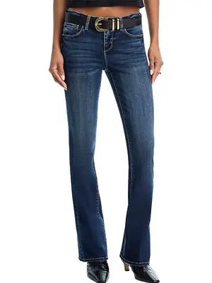 L'Agence Cara Low Rise Bootcut Jeans - Roxbury
