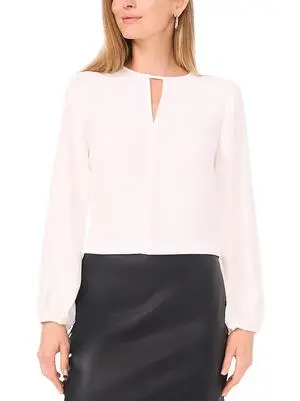 VINCE CAMUTO Keyhole Cutout Top