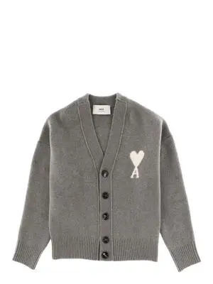 Ami De Coeur Cardigan - Grey
