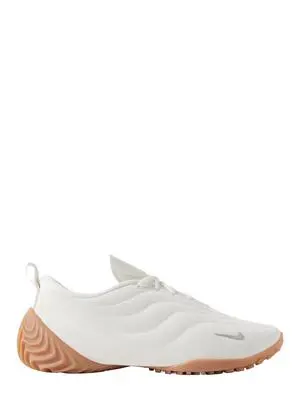Nike Astra Ultra Quilted Brushed-shell Sneakers - Neutrals