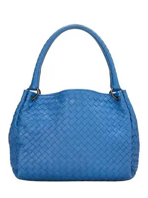 Bottega Veneta Intrecciato Parachute Tote - Blue