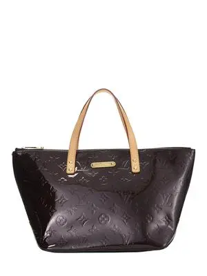 LOUIS VUITTON Louis Vuitton Amarante Monogram Vernis Bellevue PM Tote Purple