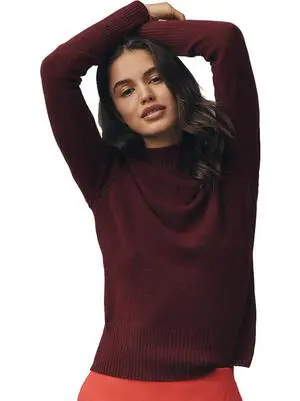 Maeve Cashmere Mock-neck Sweater - Endless Passion
