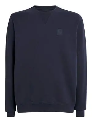 Belstaff Cotton Curator Sweater - Navy