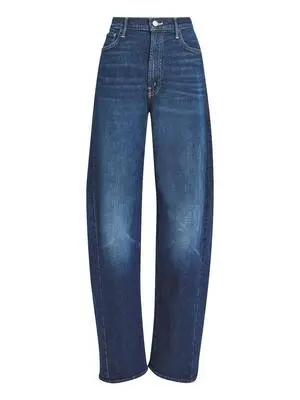 MOTHER The Full Pipe Skimp Jeans - Blue