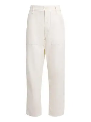 Polo Ralph Lauren Cotton Straight Trousers - Ivory