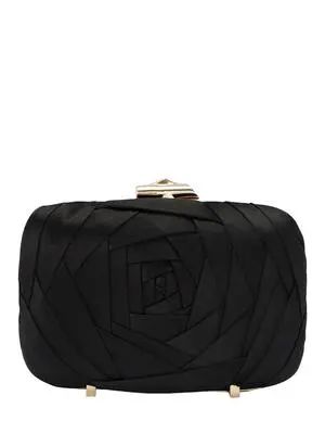 ROGER VIVIER Rose Vivier Clutch - Black