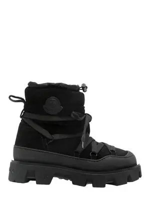 Moncler 45mm Lace-up Apres Boots - Black