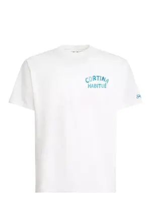 MC2 SAINT BARTH Graphic-print T-shirt - White