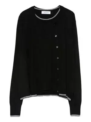 GRAN SASSO Button-fastening Cardigan - Black
