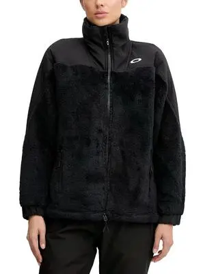 Oakley Zip-fastening Sherpa-fleece Jacket - Black