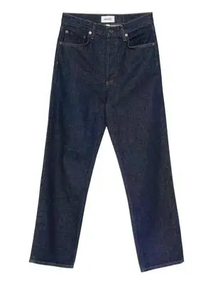 AGOLDE High Rise Straight Jeans - Blue