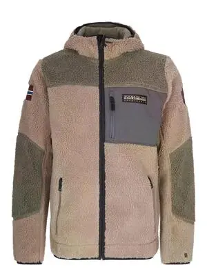 NAPAPIJRI Jacket With Zip Pocket - Neutrals