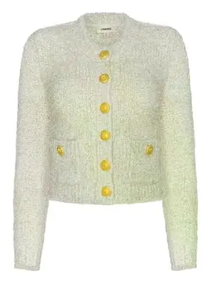 L'AGENCE Una Button Cardigan