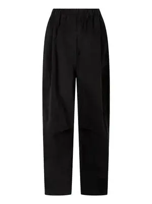 STUDIO TOMBOY Elasticated-waistband Trousers - Black