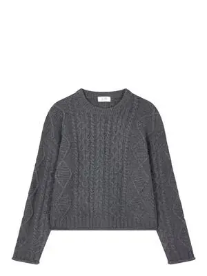 STUDIO TOMBOY Cable-knit Sweater - Grey