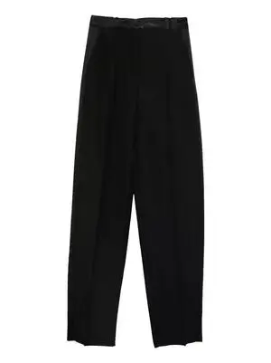 Marella Pleated Trousers - Black