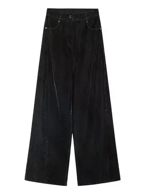FORTE_FORTE Five-pocket Trousers - Black
