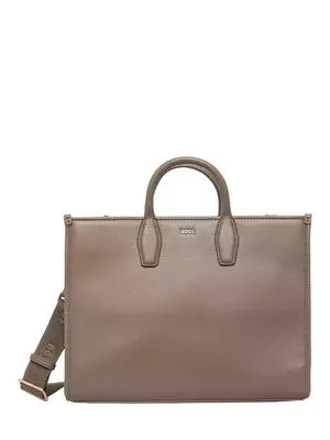 BOSS Logo-lettering Tote - Neutrals