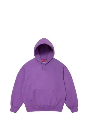 Supreme Logo Appliqué Hoodie - Purple