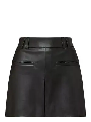 Veronica Beard Panelled A-line Skirt - Black
