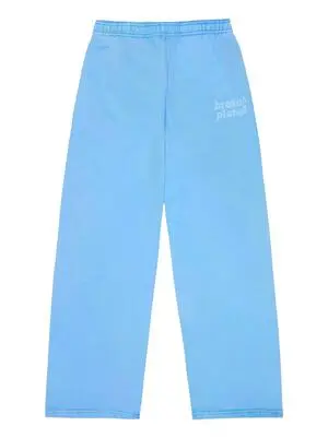 BROKEN PLANET Wide-leg Track Pants - Blue