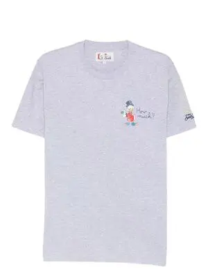 MC2 SAINT BARTH Arnott Graphic T-shirt - Grey