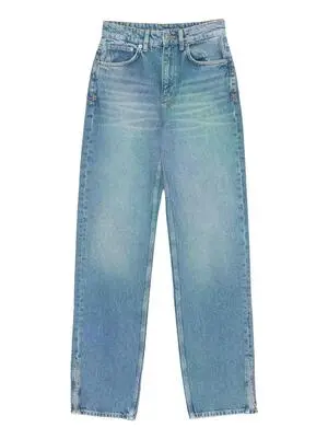 Ksubi Playback Split-hem Jeans - Blue