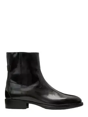 ALLSAINTS Milton Zip Strap Boots - Black