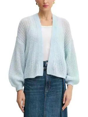 BOSS Balloon-sleeve Cardigan - Blue