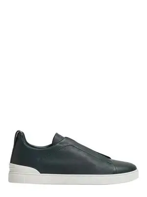 Zegna Secondskin Triple Stitch™ Sneakers - Blue