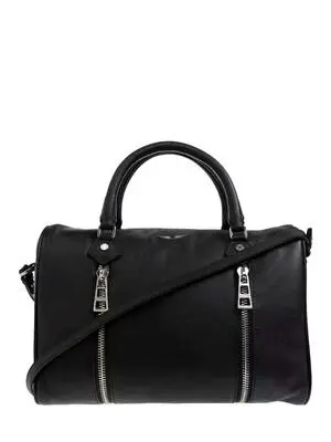 Zadig&Voltaire Engraved-wings Tote Bag - Black
