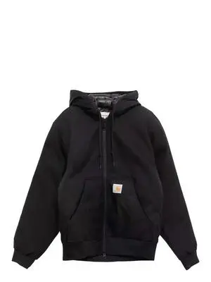 Carhartt Work In Progress Hooded Zip Sweatshirt - Black