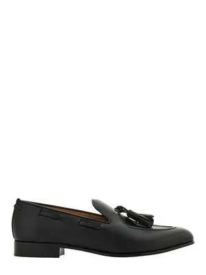 FERRAGAMO Tassel-detail Loafers - Black